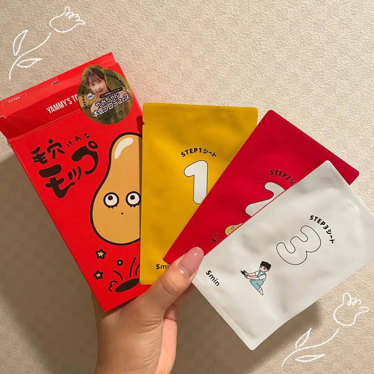Yami-Chan 3step Nose Pore Pack | TokTok Beauty